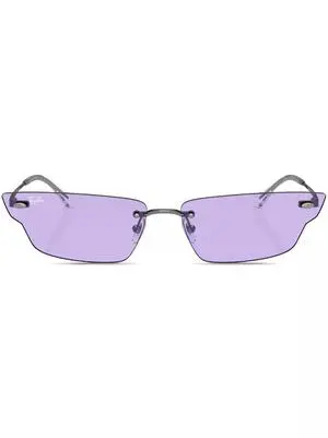 Ray-ban Rimless Rectangle Sunglasses - Grey