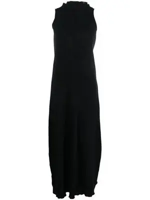 MAISON MARGIELA Asymmetrical Draped Knit Maxi Dress