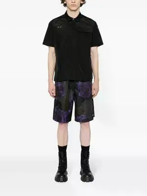 Undercover Rose Print Bermuda Shorts