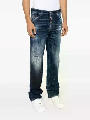 Dsquared2 Mid-rise Straight-leg Jeans