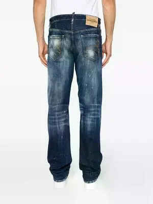 Dsquared2 Mid-rise Straight-leg Jeans