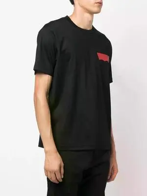 Junya Watanabe Logo-print Cotton T-shirt - Black