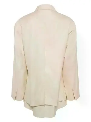 Goen.j Layered Single-breasted Blazer - Neutrals