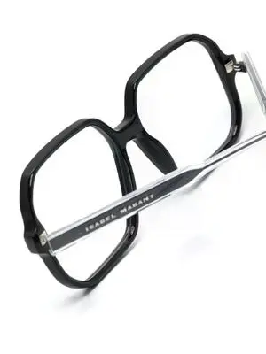 Isabel Marant Square Frame Eyeglasses - Black