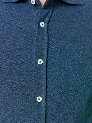 BARBA NAPOLI Long Sleeve Polo Shirt