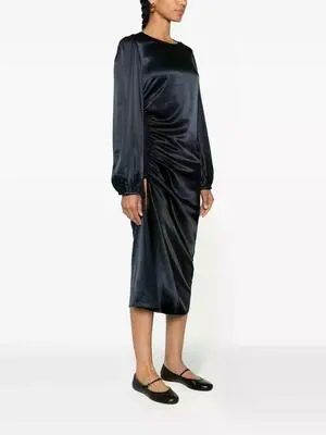 SAMSOE SAMSOE Saelvira Ruched Midi Dress