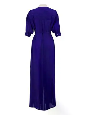 Zeus+dione Silk Midi Dress