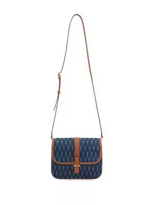 Saint Laurent Monogram Denim Crossbody Bag