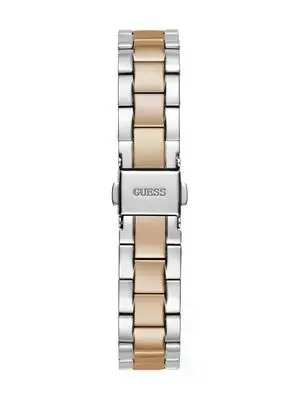 Guess Mini Luna 30mm Watch With Two-tone Stainless Steel - Silver