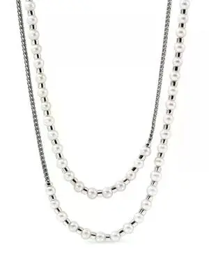 John Hardy Sterling Pearl Necklace