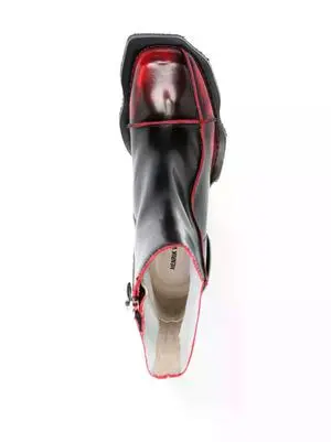 Henrik Vibskov Elle Driver High Heel Leather Boots