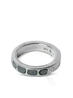 PARTS OF FOUR Sistema Blue Diamond Ring