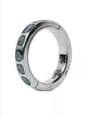 PARTS OF FOUR Sistema Blue Diamond Ring