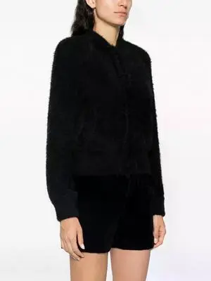 Alberta Ferretti Faux Fur Cardigan