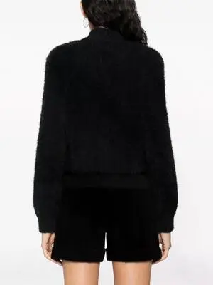 Alberta Ferretti Faux Fur Cardigan