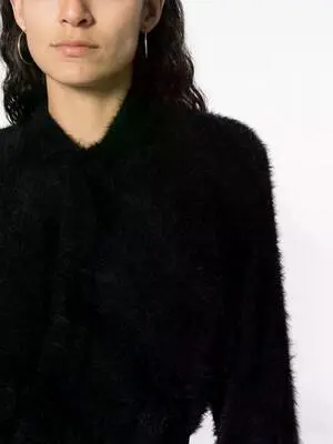 Alberta Ferretti Faux Fur Cardigan
