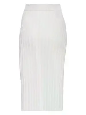 JOSEPH Ribbed Knit Midi Skirt