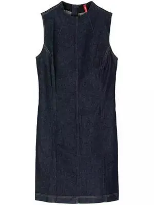 Spanx Sleeveless Denim Mini Dress - Blue
