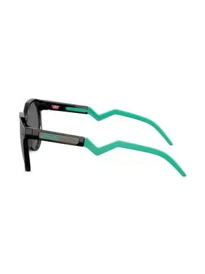 Oakley Cycle The Galaxy Round-frame Sunglasses - Black