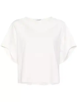 Transit Ivory Stretch-jersey Crew Neck T-shirt