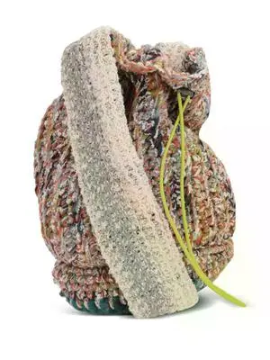 VITELLI Chunky Knit Shoulder Bag