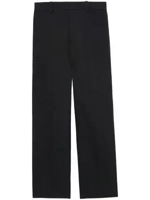 JIL SANDER Tailored Wide-leg Trousers - Black