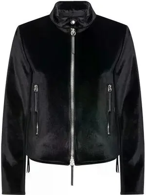 GIUSEPPE ZANOTTI Ofelia High Neck Zip-up Jacket
