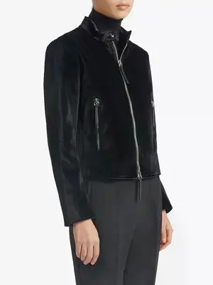 GIUSEPPE ZANOTTI Ofelia High Neck Zip-up Jacket