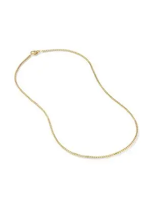 David Yurman 18kt Yellow Box Chain Necklace
