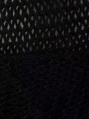 QUIRA Asymmetric Knitted Vest