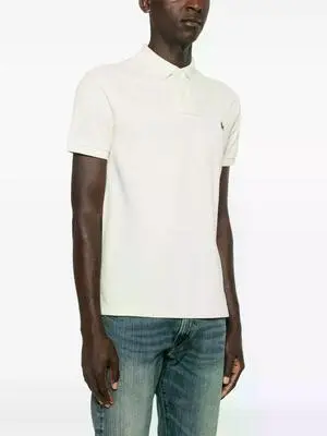 Polo Ralph Lauren Polo Pony Piqué Polo Shirt - Neutrals