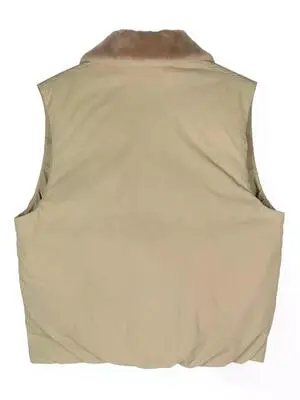 Nanushka Fleece-collar Padded Gilet