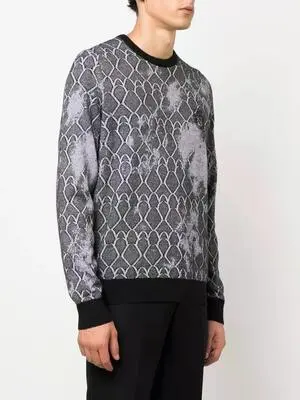 BILLIONAIRE Distressed Knitted Jumper