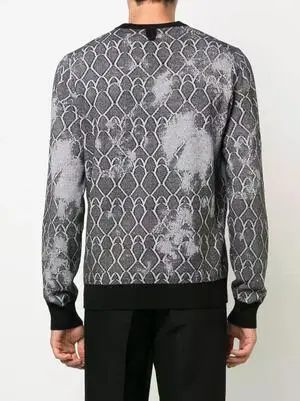 BILLIONAIRE Distressed Knitted Jumper