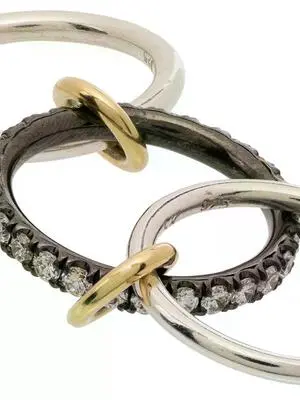 SPINELLI KILCOLLIN Petunia Stacked Diamond Ring
