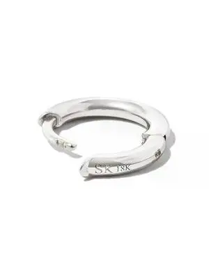 SPINELLI KILCOLLIN 18kt White Gold Micro Hoop Earring