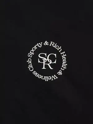 Sporty & Rich Embroidered Logo Shorts