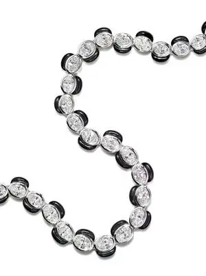 Nikos Koulis 18kt White Gold Diamond Necklace