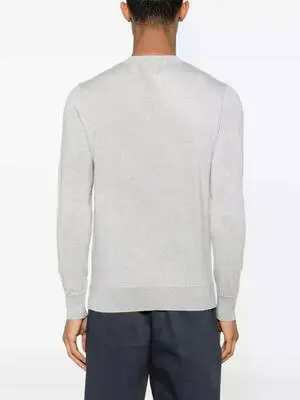 Eleventy Crew Neck Wool Sweater