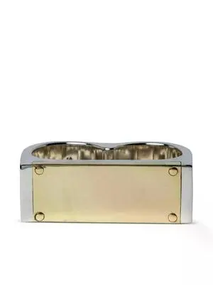 PARTS OF FOUR Plate Double Ring - Silver