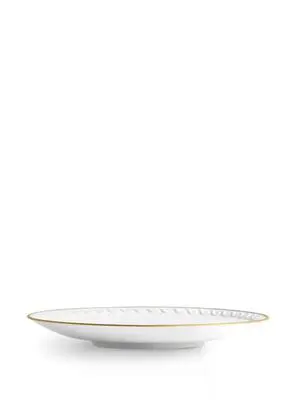 L'Objet Neptune Porcelain Saucer Plate - White