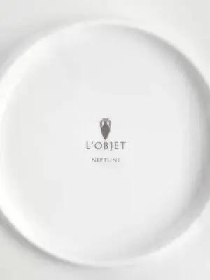 L'Objet Neptune Porcelain Saucer Plate