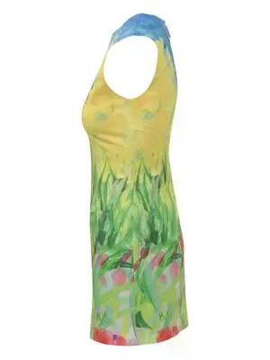 MSGM Floral-print Dress