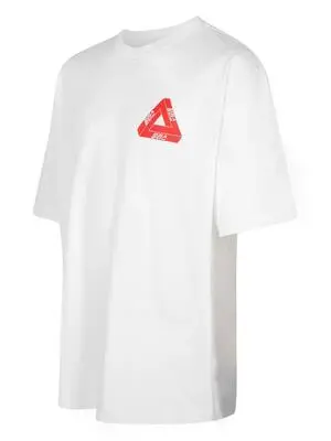 PALACE Seoul 2 Seoul Tri-ferg /black/grey Mar T-shirt - White