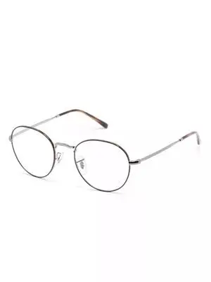 Ray-ban Round Metal Optics Ii Glasses - Black