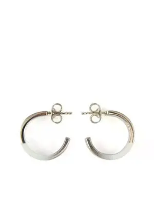 MAISON MARGIELA Numbers-motif Earrings - Silver