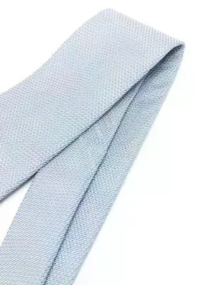 FURSAC Knitted Silk Neck Tie - Blue