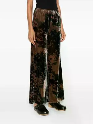DIEGA Portorico Velvet Effect Trousers