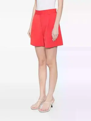 Staud Heather Pleat-detail Shorts