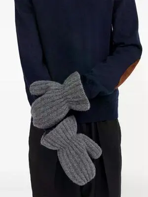 MAISON MARGIELA Ribbed Knit Gloves